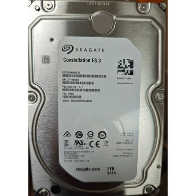 希捷 ST2000NM0033 2T SATA 7.2K 6GB 3.5寸监控企业服务器硬盘