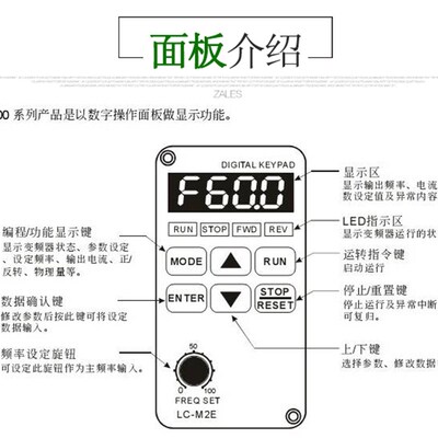 台达变频器VFD004M23A VFD007M23A VFD015M23A三进三出220v