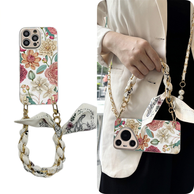 女款全包硅胶软壳时尚斜挎防摔