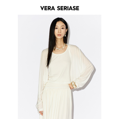 【Vera Seriase设计师品牌】2026秋季新款简约白色薄款长袖短外套