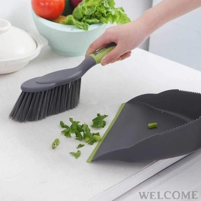plastic dustpan desktop mini dustpan broom set household