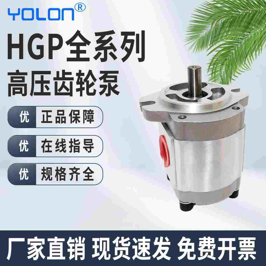 齿轮泵液压油泵总成高压润滑系统专用泵HGP1A/2A/3A-5R-6R-8R-12R