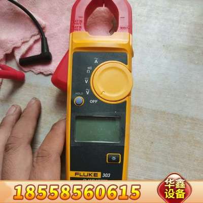 福禄克303，原厂膜都在，原厂带福禄克表笔，纯原，正