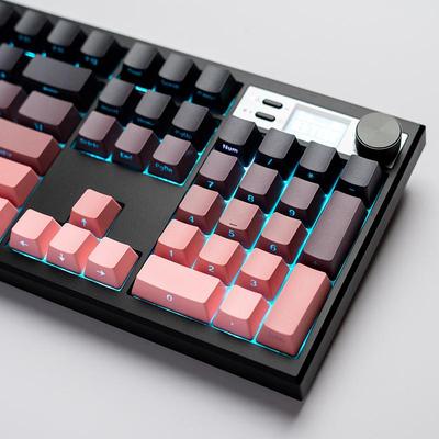 GMK104三模机械键盘Gasket有线蓝牙客制化静音104套件成品麻将音