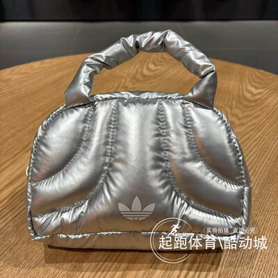 阿迪达斯女亮泽感运动手提包拎包