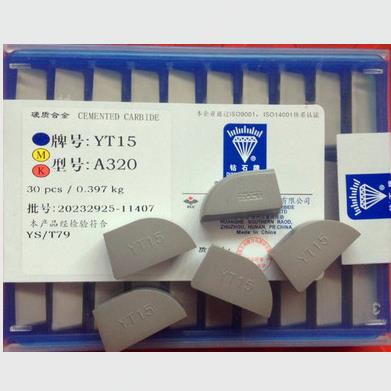 株洲钻石外圆车刀头硬质合金YT15YT5YG8YW1YW2A320Z焊接合金刀片