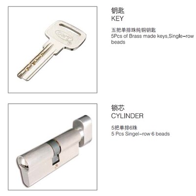 木门房门分体防火门锁Y/T20-B03-US32D执手锁大门锁