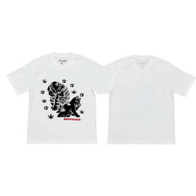 Nettspend BAFK Cat Tour Merch Tee 会场限定猫印花短袖T恤