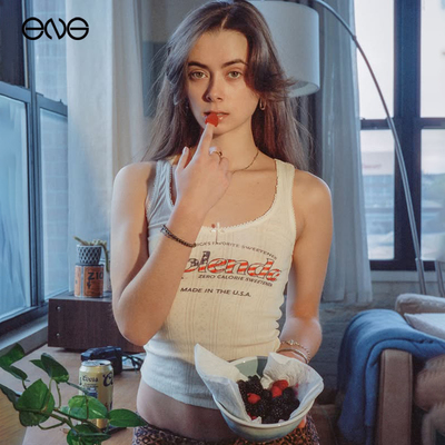 【ENG】Praying短款无袖背心上衣女装 新品26春