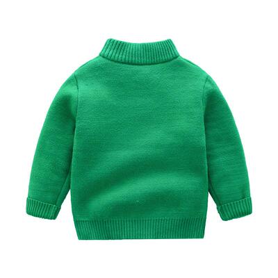New Fashion High Neck Autumn Winter Kids Christmas Sweater