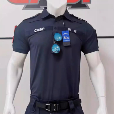 CASP免熨烫吸湿排汗弹力战术POLO
