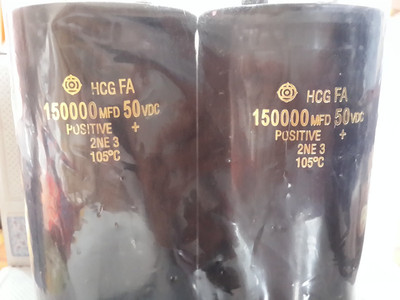 50V100000UF 150000UF 代替35V 优质螺丝脚电解电容 体积：75*145