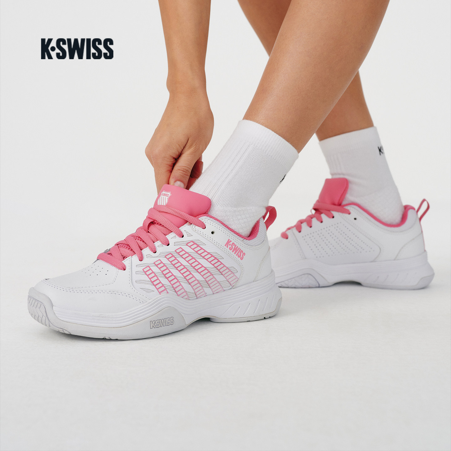 KSWISS盖世威专业网球鞋女 26秋季新款 百搭简约透气运动鞋4428