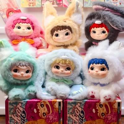 WAKUKU狐狐兔兔盲盒毛绒搪胶玩偶第二弹手办公仔礼物摆件限定潮玩