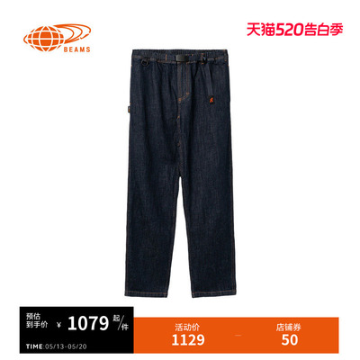 BEAMS牛仔裤长裤复古时尚