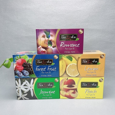 临期 斯里兰卡进口森林水果/蜜桃/玫瑰味调味茶50g(2g*25包) 红茶