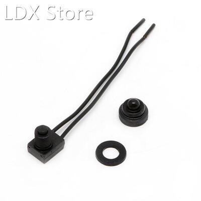 12V Waterproof Push-Button On-Off Switch With 4
