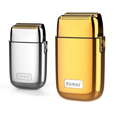 Kemei All-metal Electric Shaver Men Electric Razor Rechargea