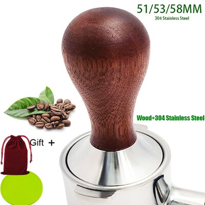 Calibrated Tamper Coffee Press Tool, 51/53/58mm Coffee Tampe