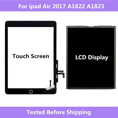 A1822 A1823 For ipad Air 2017 Touch Screen Digitizer panel