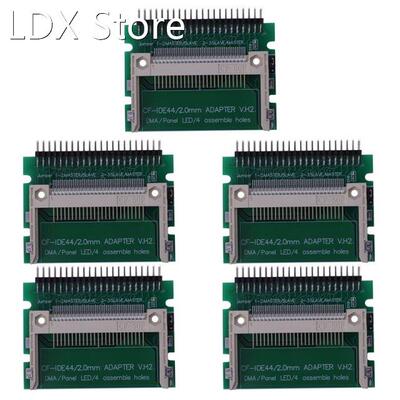 5X IDE 44 Pin Male to CF Compact Flash Male Adapter Connecto