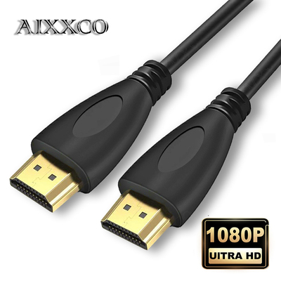 AIXXCO 0.5M 1.5M 1M 2M 3M 5M 10M 15M Gold Plated HDMI-compat