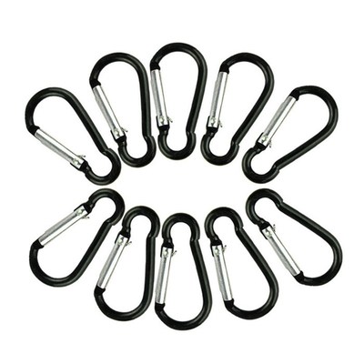 Climbing Carabiner Keyring Hook Keychain Snap-Clip Camp Quic