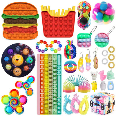 Kit De Fidget Toys Autism Needs Stress Reliever Toys For Chi