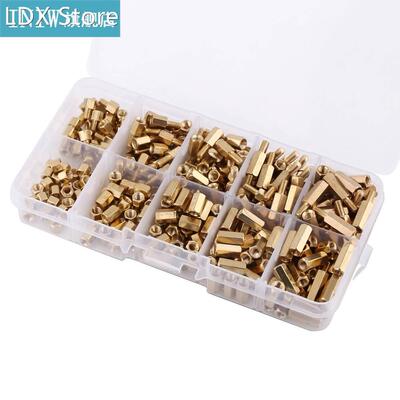 300pcs M3 Brass Standoffs Stand-Off Hex Male-Female DIY Set