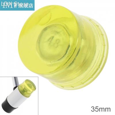 Yellow 35mm Rubber Hammer Head Double Faced Work Glazing Win