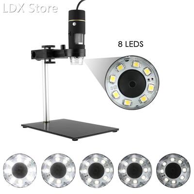 KKmoon USB electronic Microscope 0.3MP 1000X 8LED Digital Mi