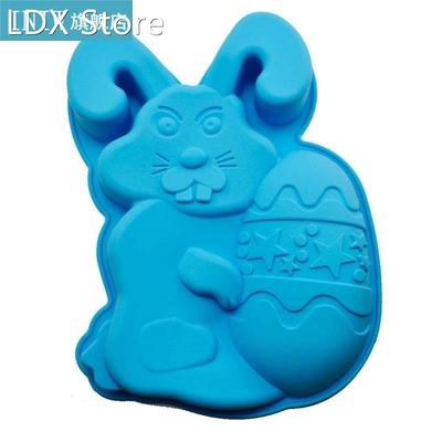 1pc Silicone Rabbit Shape Cake Mold Reusable Creativ