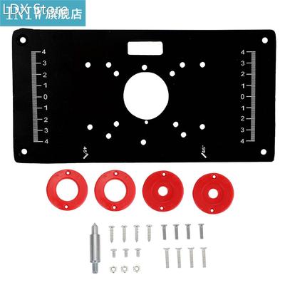 Router Table Insert Plate Woodworking Benches Aluminium Wood
