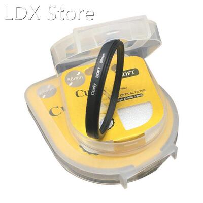 10pcs 40.5 46 49 52 55 58 62 67 72 77 82mm SOFT Filter Dre