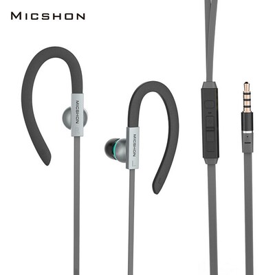 Earphone noise reduction 3.5mm in ear sports Earphone wired