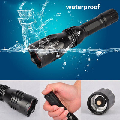 military super bright flashlight 500 meters range lanterna h