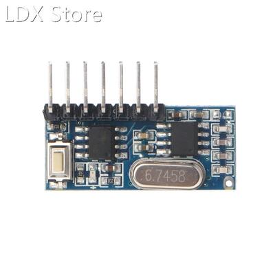 433mhz RF Receiver Learning Code Decoder Module Wireless 4 C