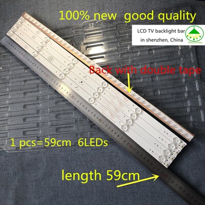 10pcs/Lot 6 lights, 32 inches, 59 cm, general LCD TV, backl