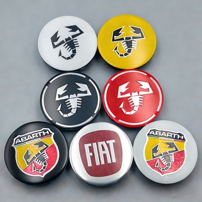 适用菲亚特Abarth 500轮毂中心盖Marea Multipla Punto车轮胎盖标