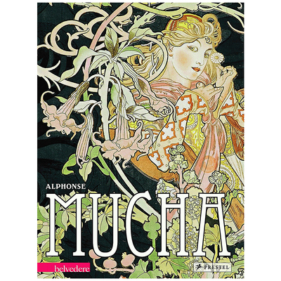 英文原版 Alphonse Mucha 阿尔丰斯穆夏 新艺术运动先驱穆夏作品集 探讨穆夏风格与灵感创作艺术画册艺术绘画书籍