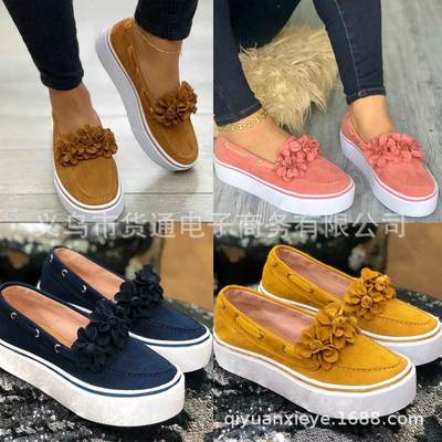 Plus size Shoes Autumn Women Platform On loafers Girl