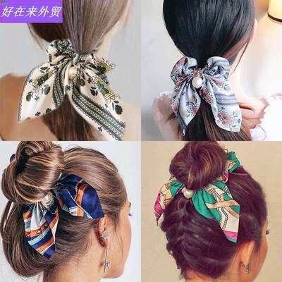 60011 new pendant hair circle bow tie for ladies hairdo