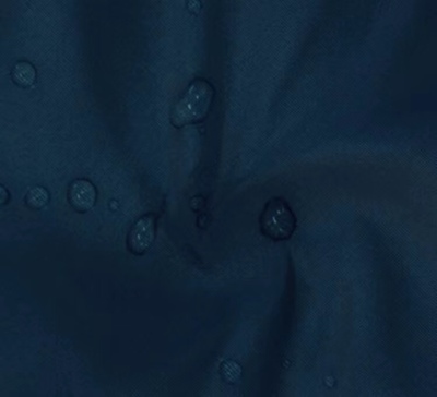 哑光高密超薄轻柔深墨绿色400T春亚纺防水防绒涂层布料羽绒服面料