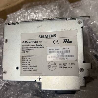 可维修西门子APtronic cV5_AC工控机电源A5E3100议价