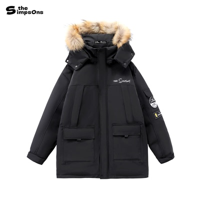 梓渝同款加厚羽绒服外套