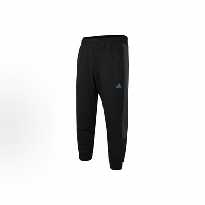 adidas St Blok Knpnt 复古运动印花松紧腰束脚针织运动裤 HM2986