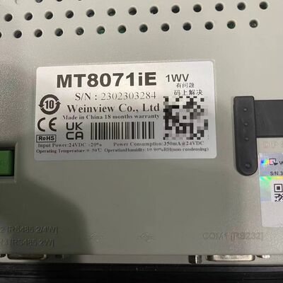 威纶通触摸屏 MT8071iE  1WV