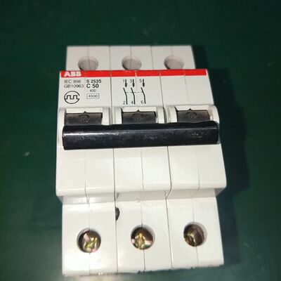 空气开关 S253SC50 包好 3P50A空开