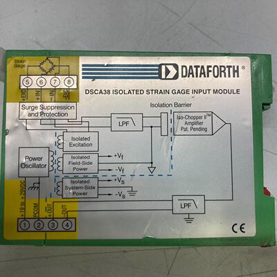 美国DATAFORTH继电器 DSCA38-07 成色如图新
