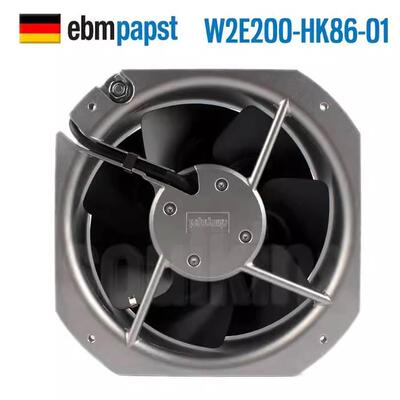 全新原装德国ebmpapst W2E200-HK86-01 22580 AC115V轴流机柜风机